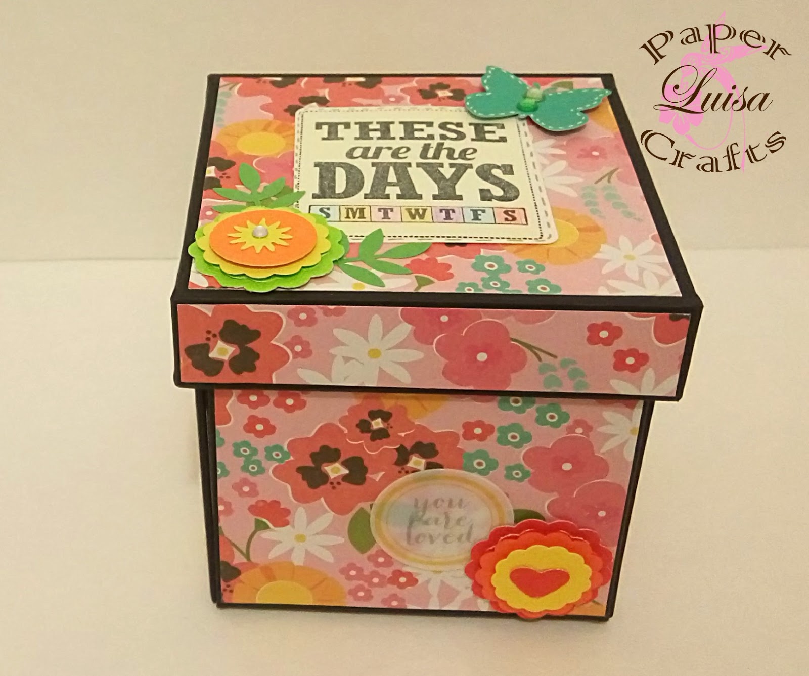Luisa PaperCrafts: Explosion Box Mini Album