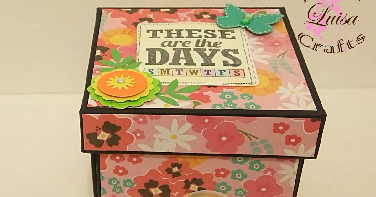 Luisa PaperCrafts: Explosion Box Mini Album