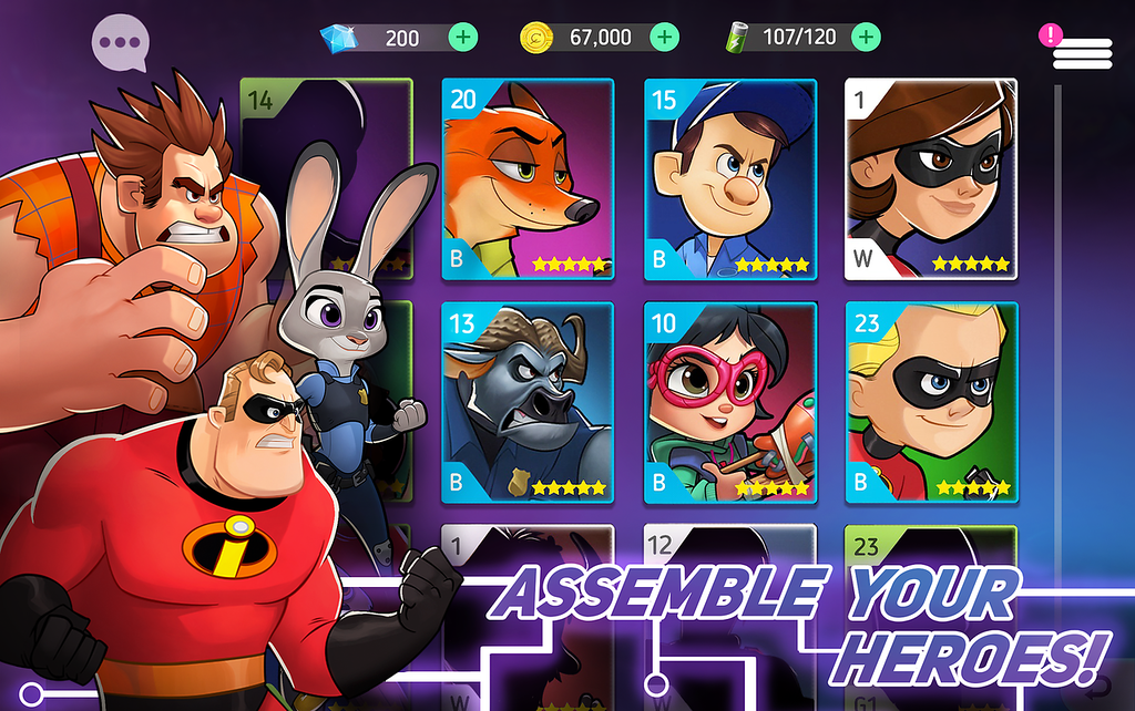 Picturing Disney: Pre Register today for Disney Heroes: Battle Mode