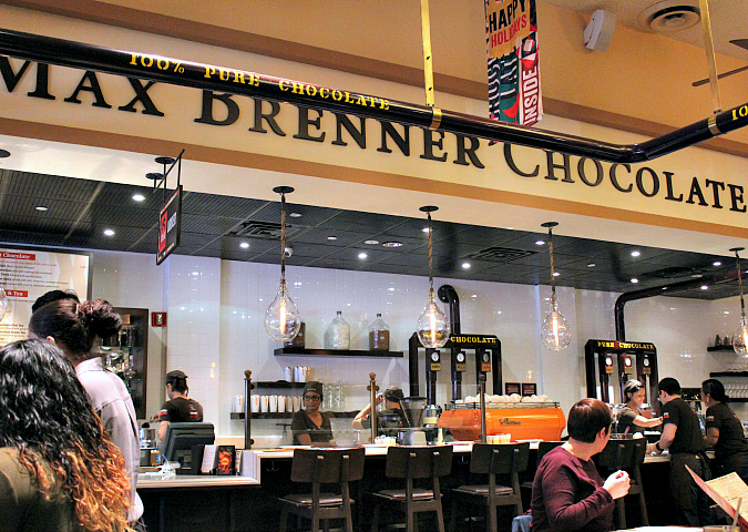 love, laurie: nyc: max brenner restaurant
