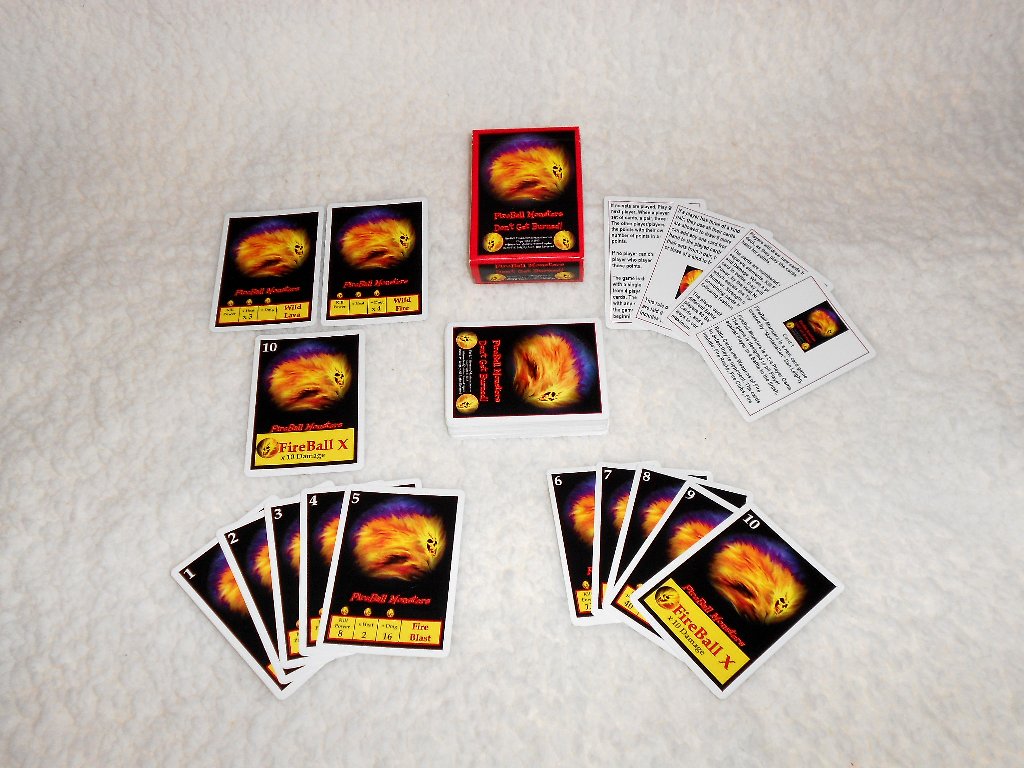 FireBall Monster Games By MontanaDan: FireBall Monsters Card Game