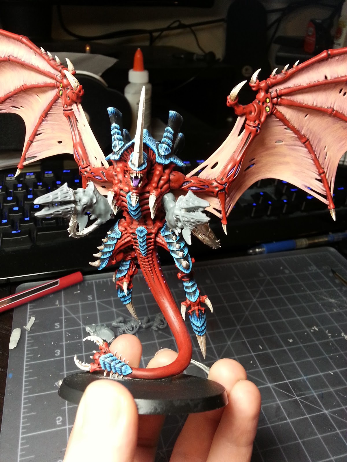 Facing The Grey Tide: Twin Linked Dual Devourers for a Flying Hive Tyrant