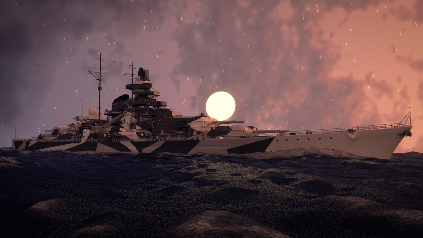 Tom Markham 3D Modelling: DKM Tirpitz