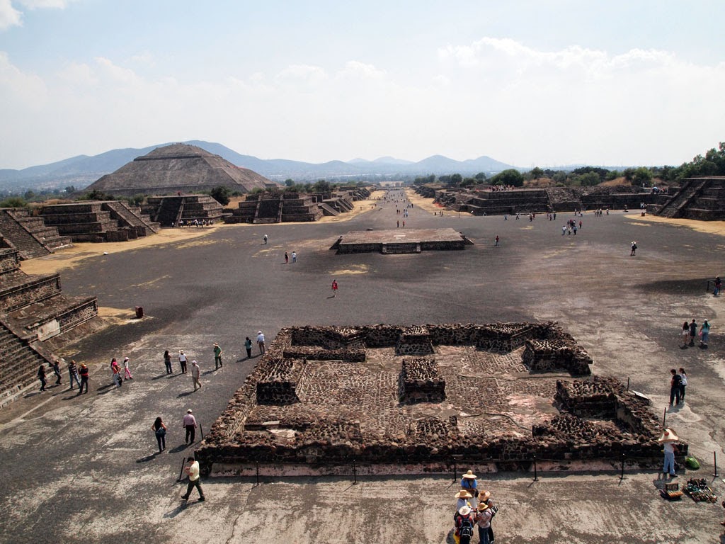 The Pyramids of Teotihuacan, Mexico