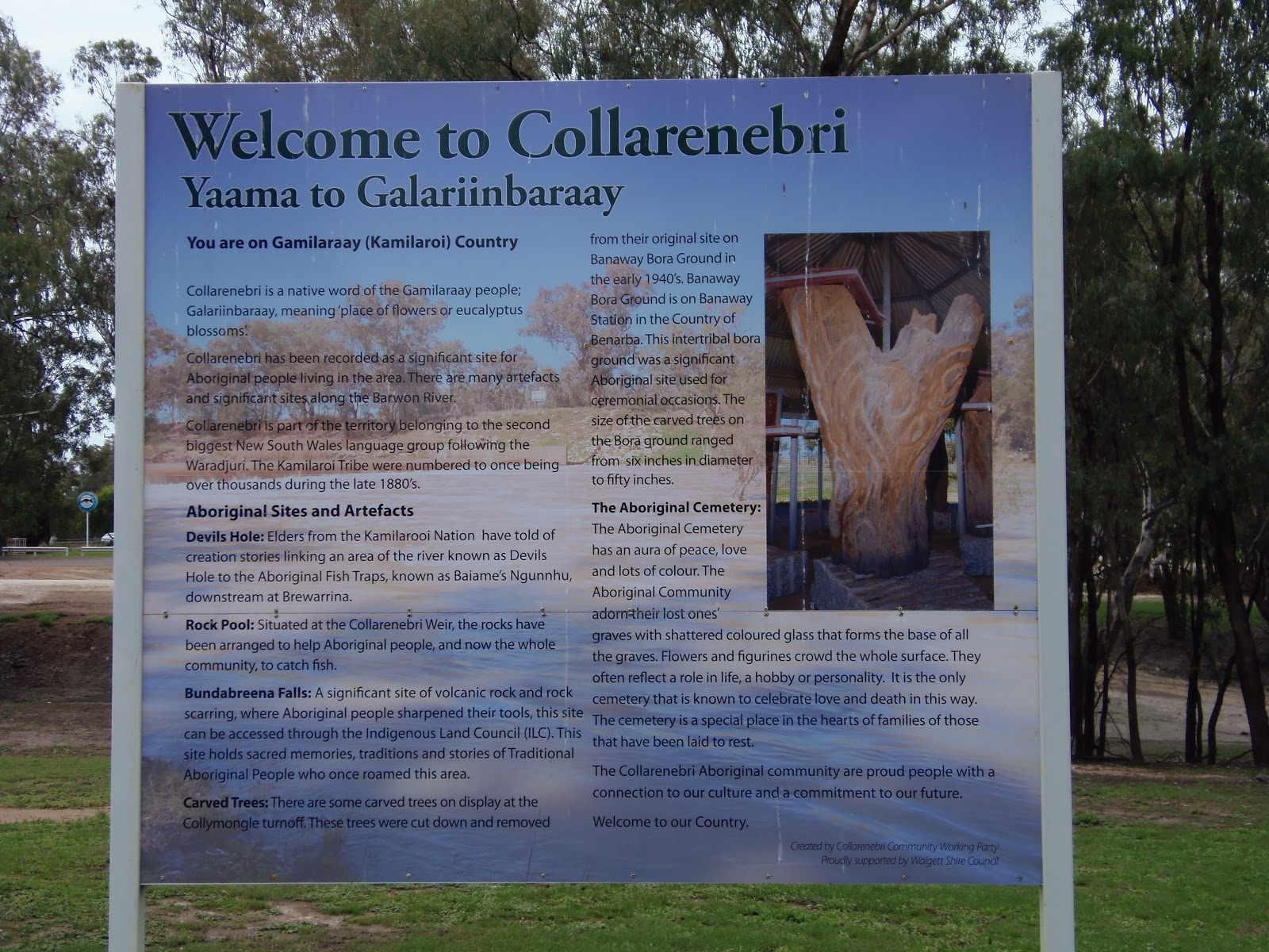 Solo Steve On The Road: COLLARENEBRI NSW