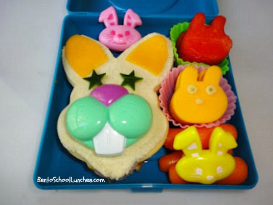 Bento School Lunches : Bento Lunch: 6 Cute And Simple Easter Lunch Box ...