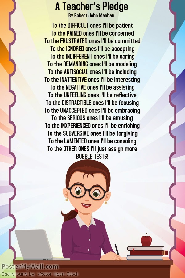 What teachers can be...: July 2014