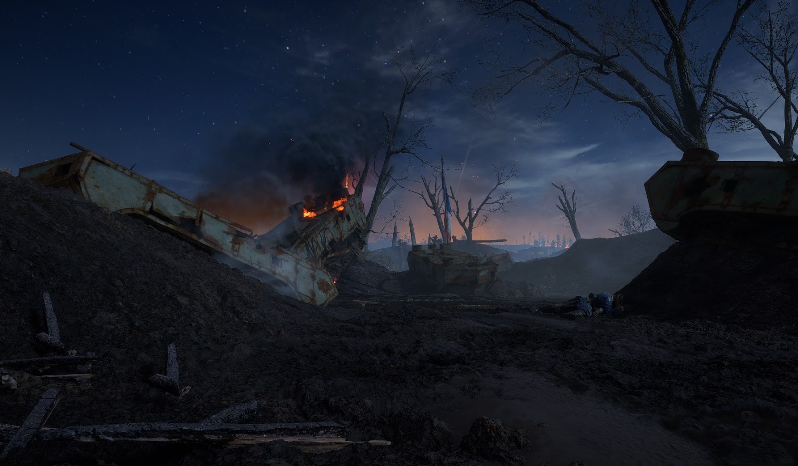 Nivelle Nights, o novo mapa de Battlefield 1