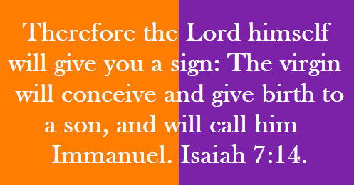 Daily Verses: Isaiah 7:14: