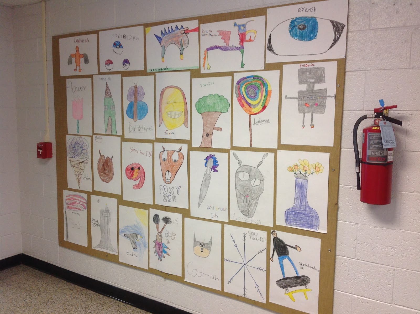 The Artsy Fartsy Art Room: "Ish" Drawings with 2nd & 3rd