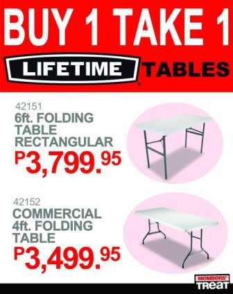 S&r foldable table store