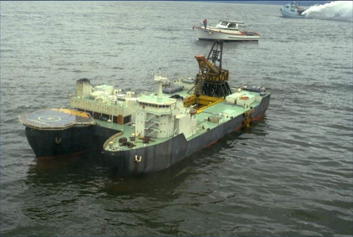 model ships in the cinema: The Abyss 1989 Part 1