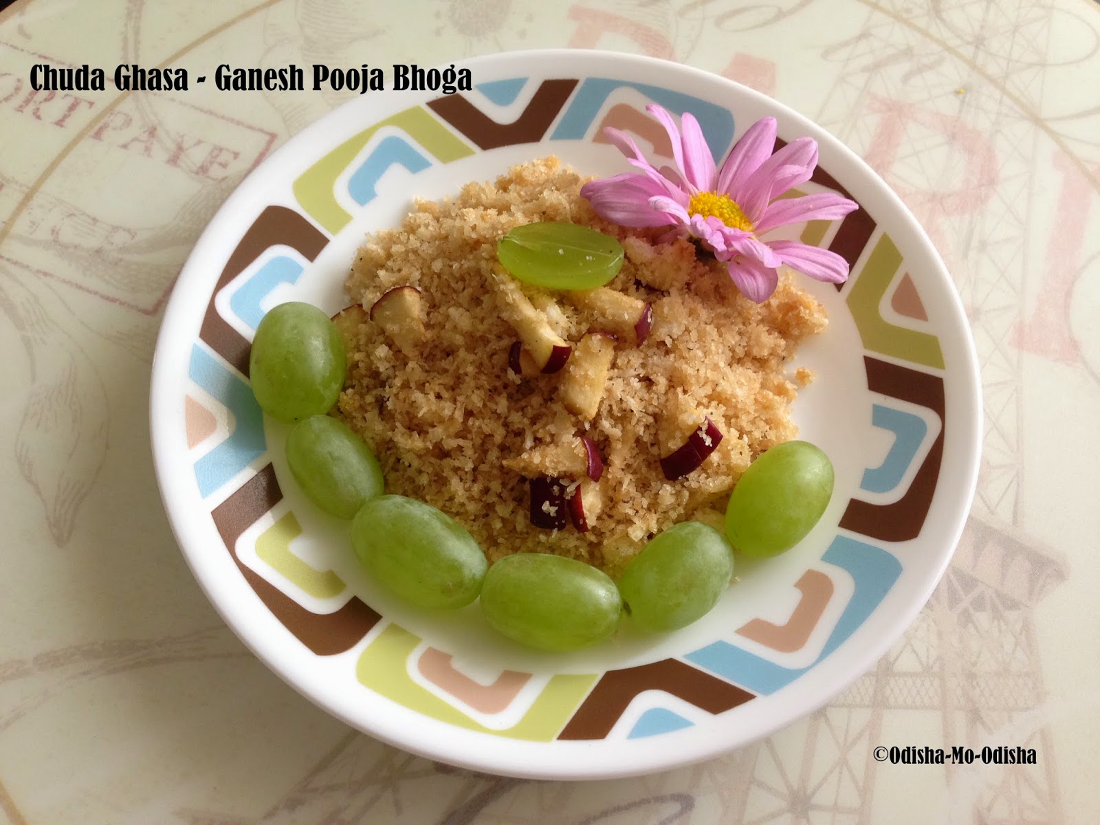 Chuda Ghasa for Ganesh Pooja