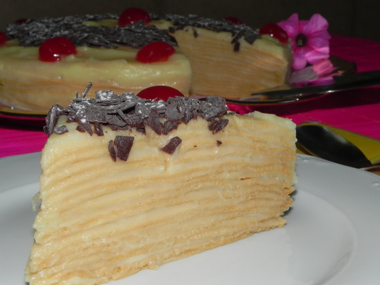 La cocina de Deleyn: Tarta de obleas