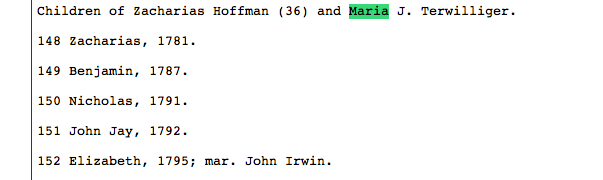 The story of three Marias