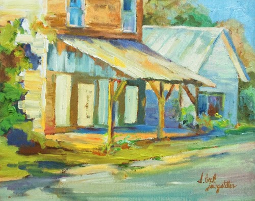 Deanna's Paintings: Original Georgia Landscape Painting, Neighborhood ...