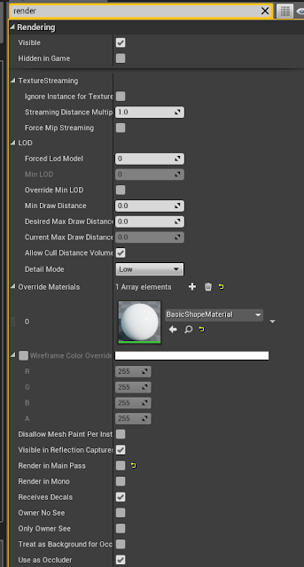 Partial Post-Process Effect Application in UE4