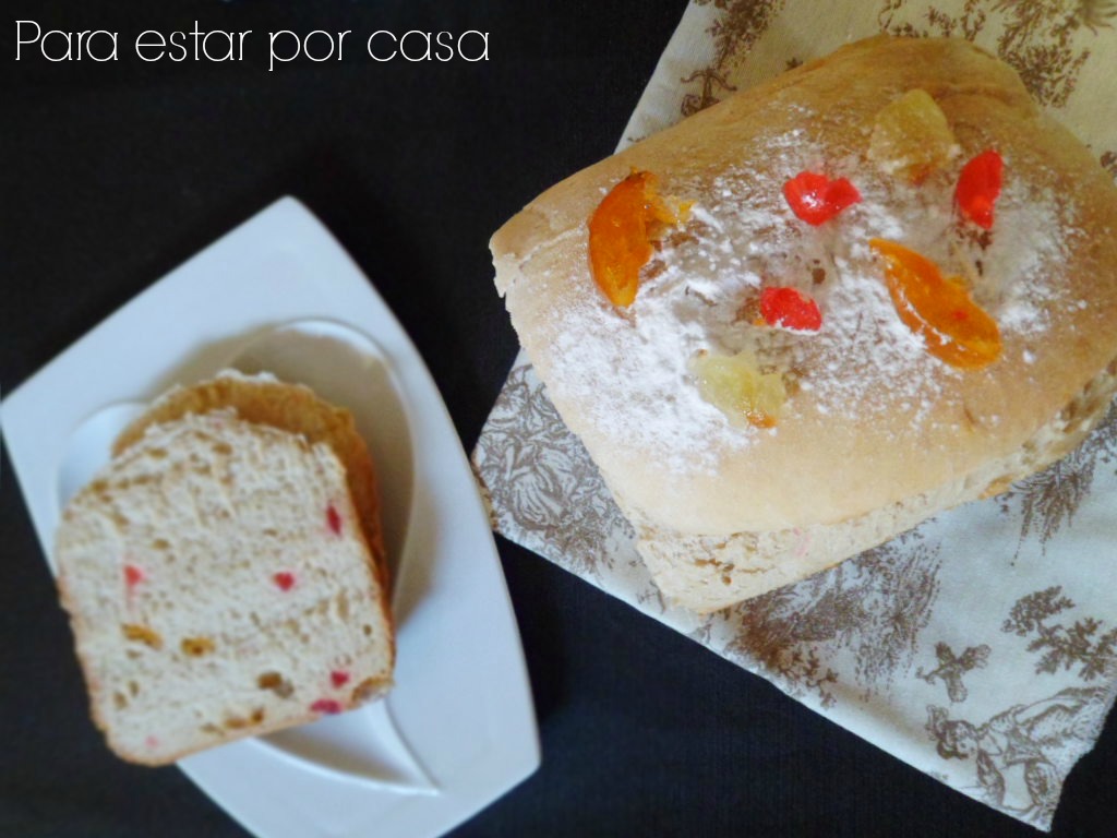 Para estar por casa: Pan dulce de frutas