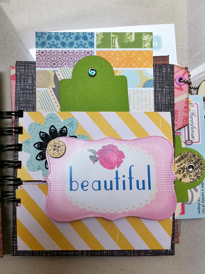 Scrappin Studio: Nov Handmade Mini Album