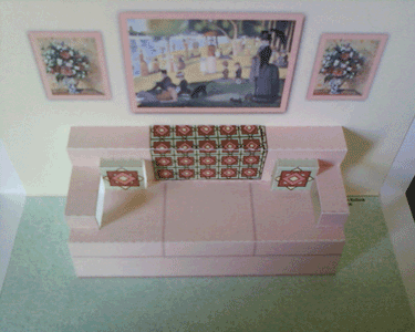 EZ3D Pop Ups: Sofa PopUp Card EZ3D PopUps