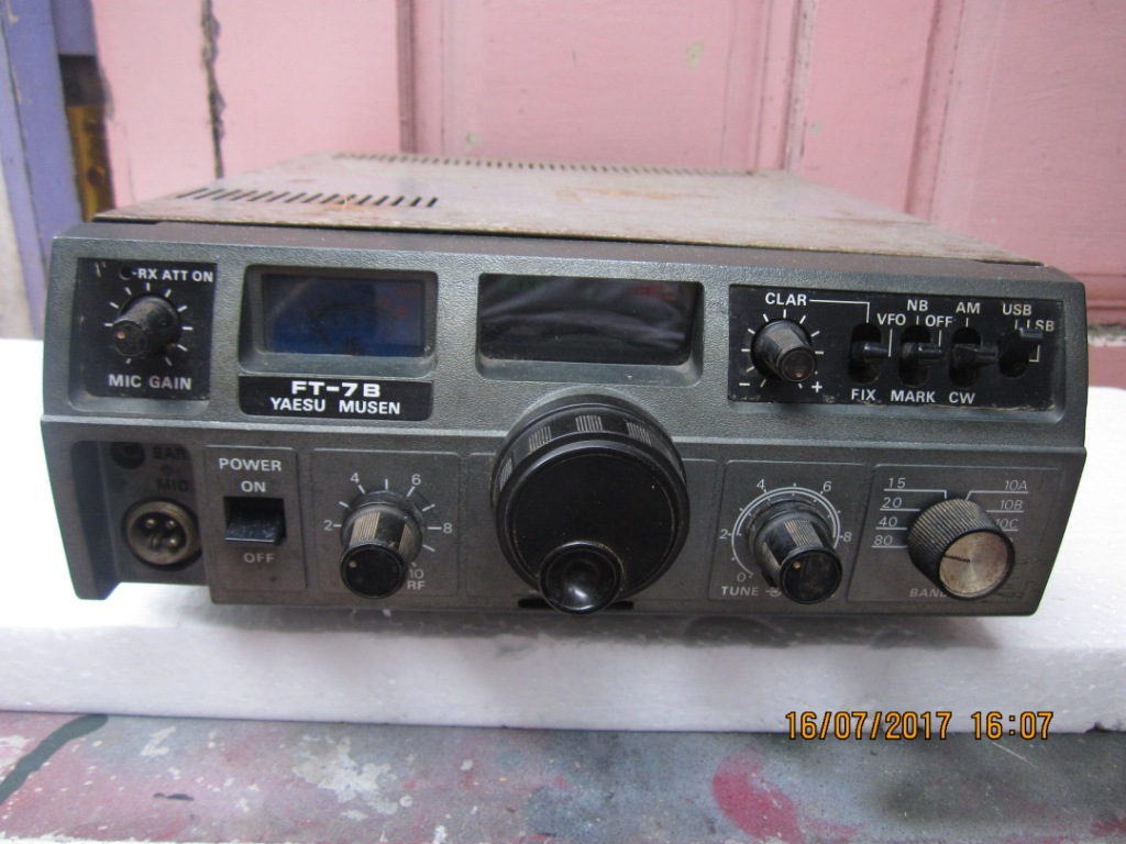 Doel Connect Shop: YAESU FT- 7B HF,Canibal..