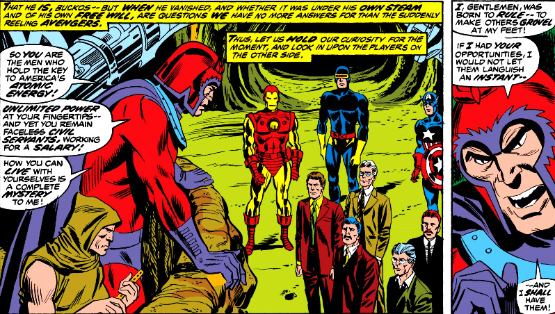 The Peerless Power of Comics!: The Mental Might of... Magneto??