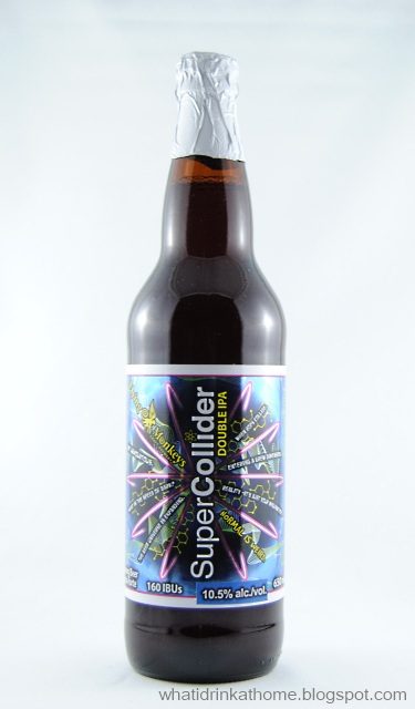 What I Drink At Home: Flying Monkeys Super Collider Double IPA Review