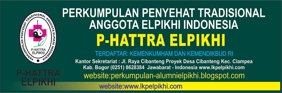 Perkumpulan Penyehat Tradisional anggota Elpikhi Indonesia