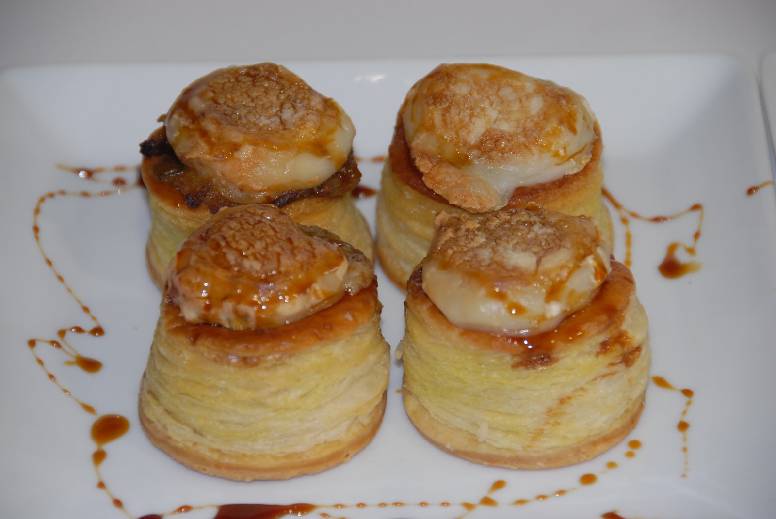 VOLOVÁN DE VERDURAS Y QUESO DE CABRA