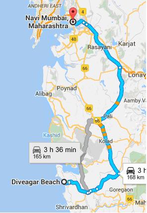 Beginners Guide Car ROAD TRIP to Konkan(Kashid & Diveagar Beach ...