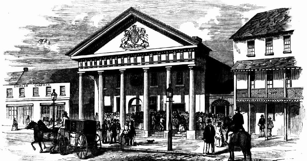 General Post Office Sydney 1853 - Remembering the Past Australia