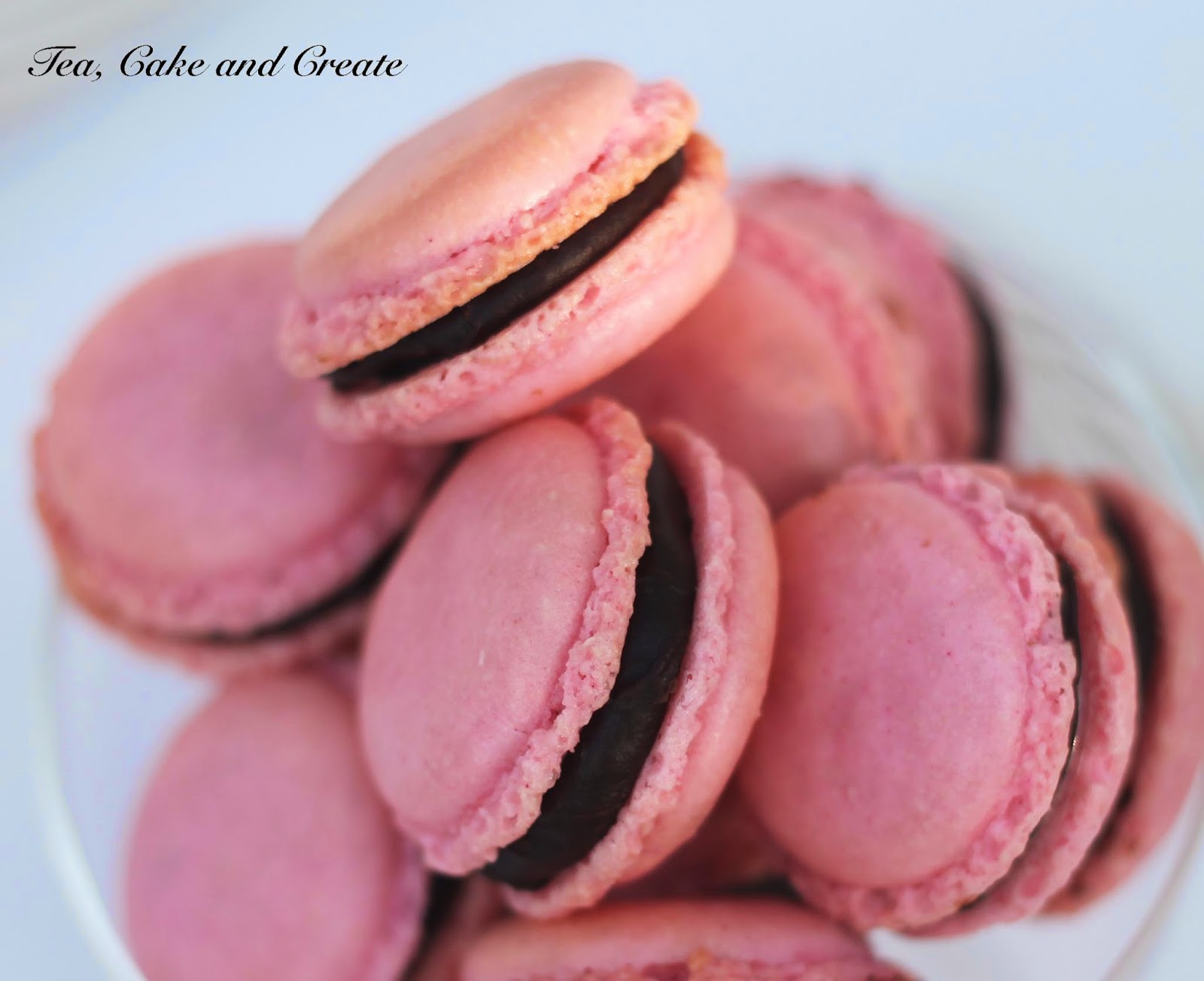 Tea, Cake & Create: Raspberry Macarons