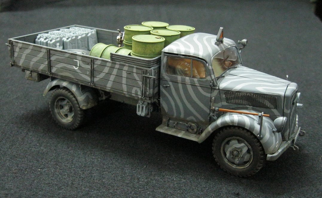 Red Plastic STUDIO: German 3 Ton 4X2 Cargo Truck 1:35 Full Painting