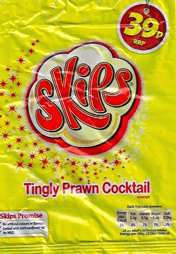 Cheeseburger Crisps & Other Stories: KP Skips Tingly Prawn Cocktail