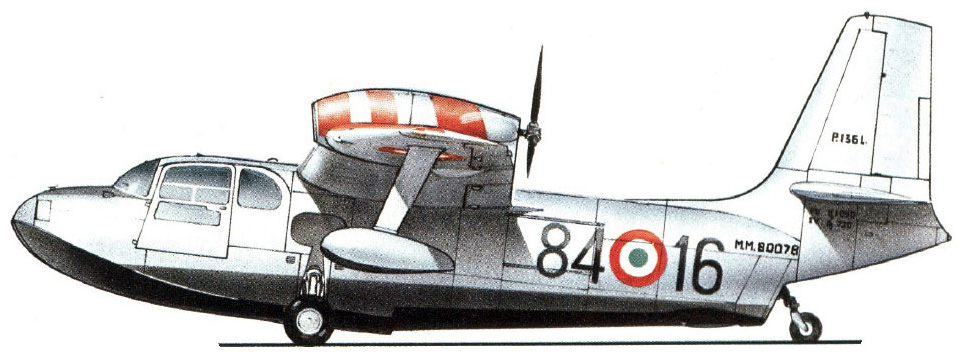 nhungdoicanh: Piaggio P-136 Royal Gull