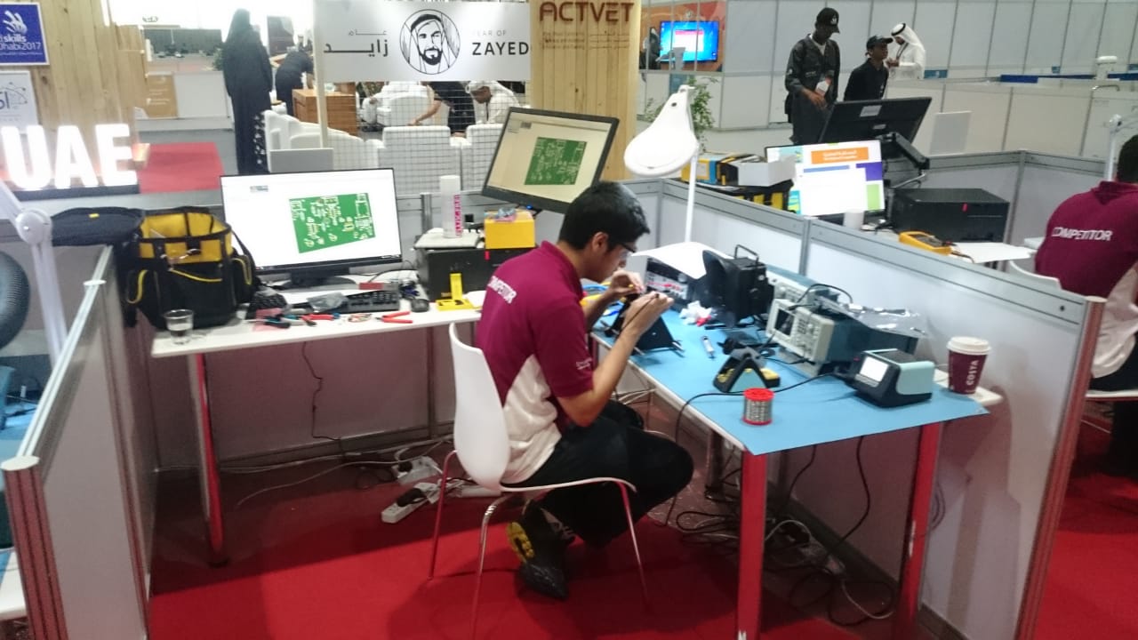 WorldSkills Electronics Tips: Emirates Skills 2018