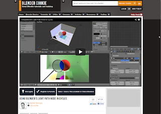 Blender-4d: Tutoriel utilisation du Node Light Path dans Blender Cycles