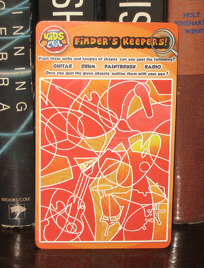 Percy's Fast Food Toy Stories : Finders Keepers Game - JB