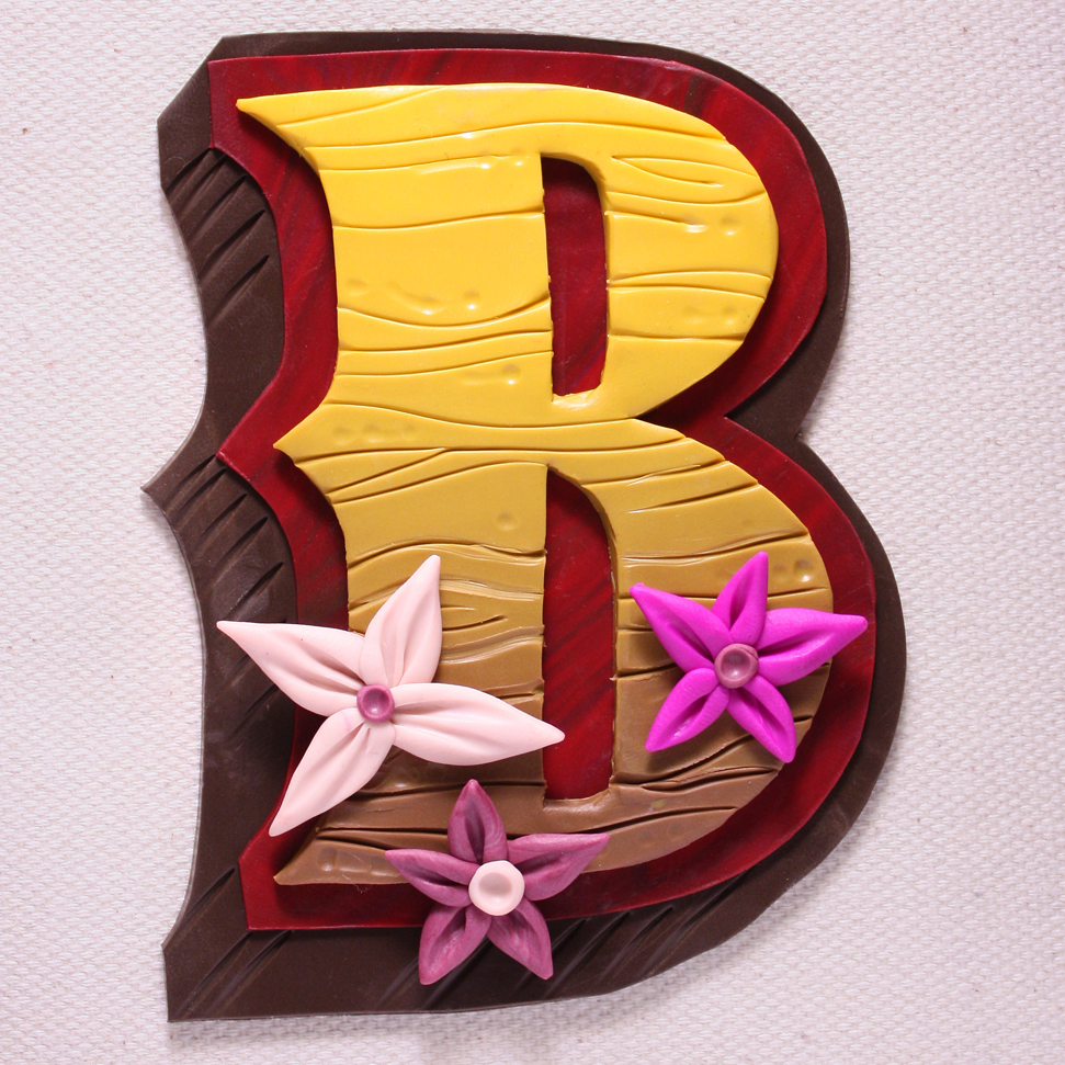 Polymer Paula: Clay Sculpted Alphabet