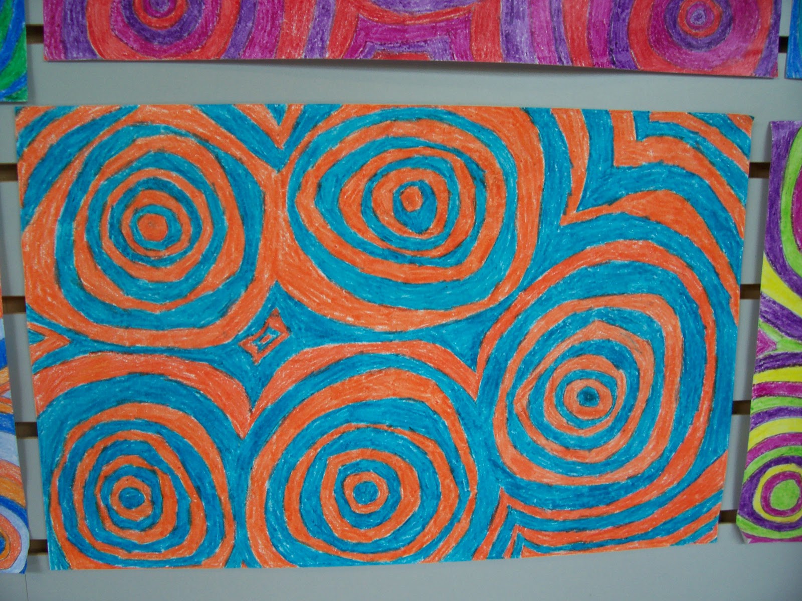 Irvington Community Middle School Art: Radial Designs-6th Grade