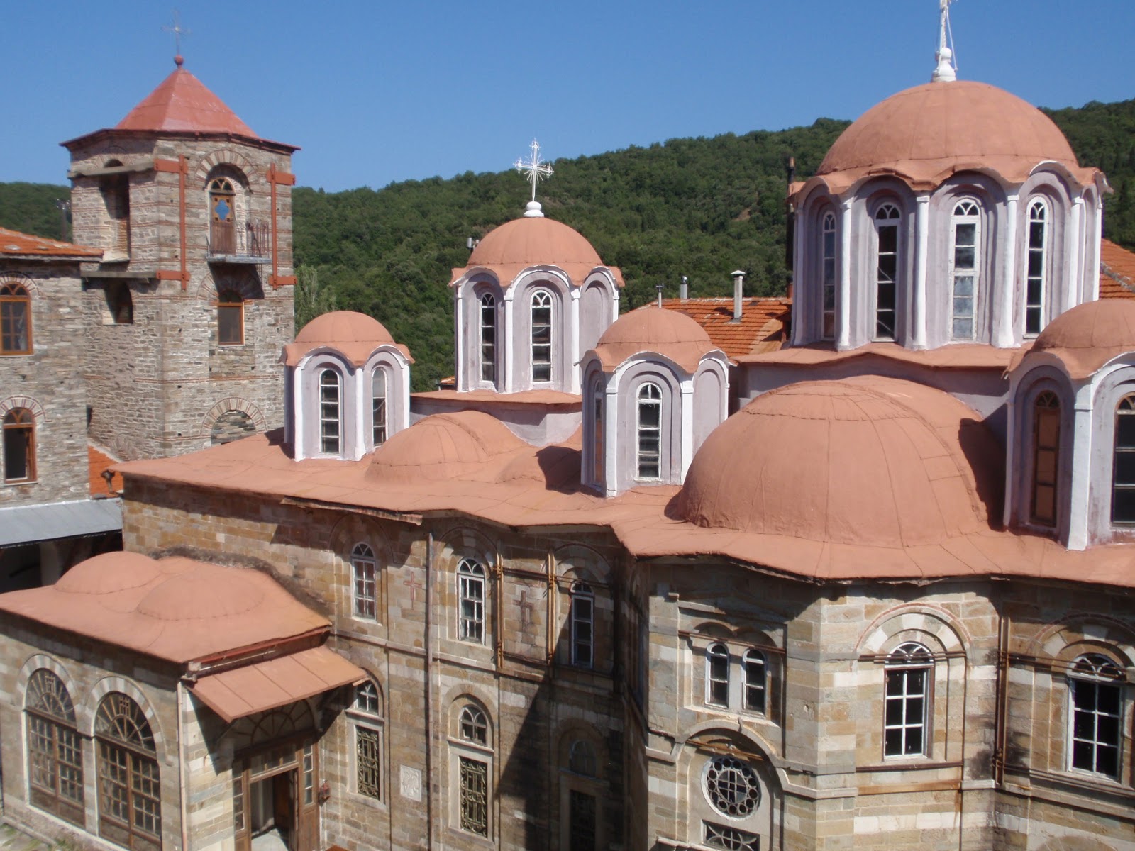 Agion Oros ΄Αγιον ΄Ορος (Athos): 199 - HET HEILIGE KLOOSTER ...