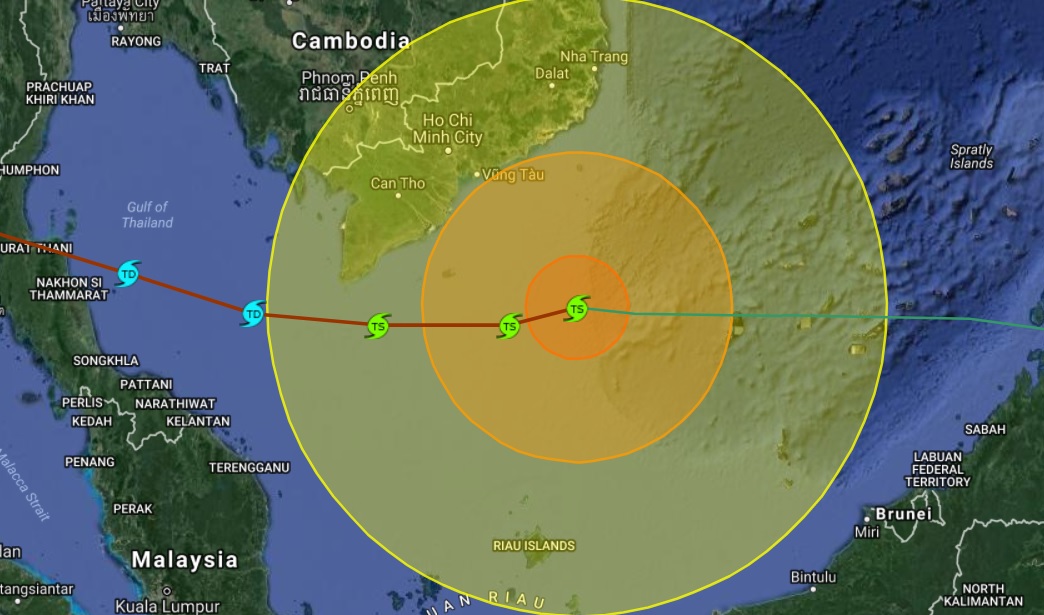 Seemorerocks: Typhoon to hit Vietnam