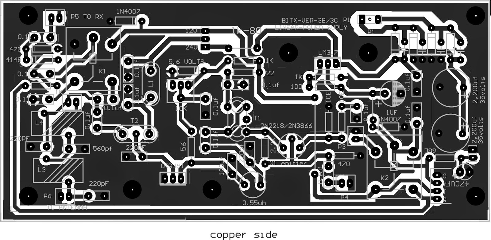 Ide 47 Pcb Bitx Paling Modern Dan Nyaman, Skema Pcb