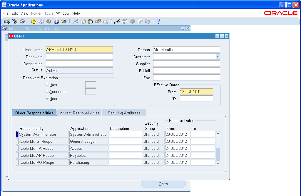 Oracle E-Business Suite R12 Financials: Defining Multi Organization