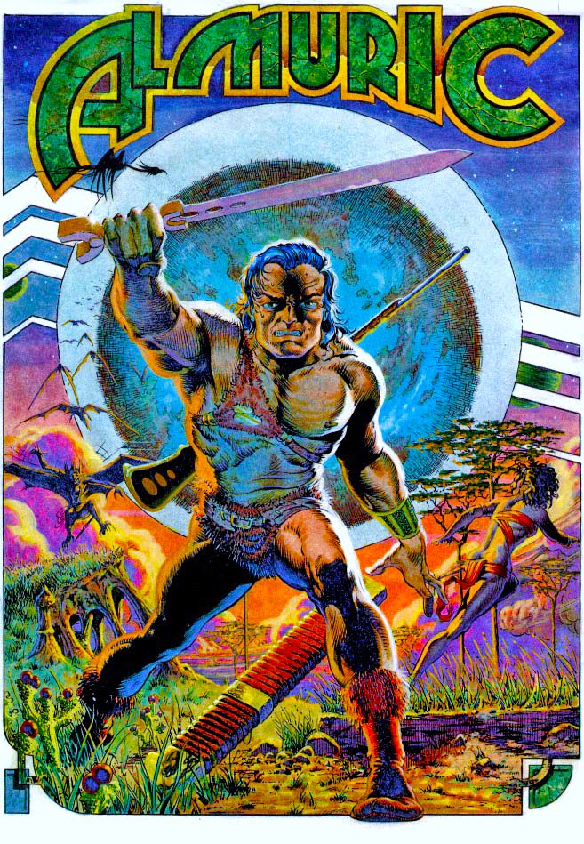 Cap'n's Comics: Coupla "Alien" Pictures by Tim Conrad fer Russ