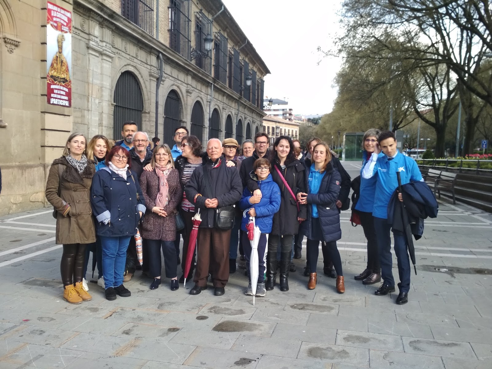 ASORNA: Foto de la visita guiada por Pamplona con la Asociación Retina ASORNA: Foto de la visita guiada por Pamplona con la Asociación Retina