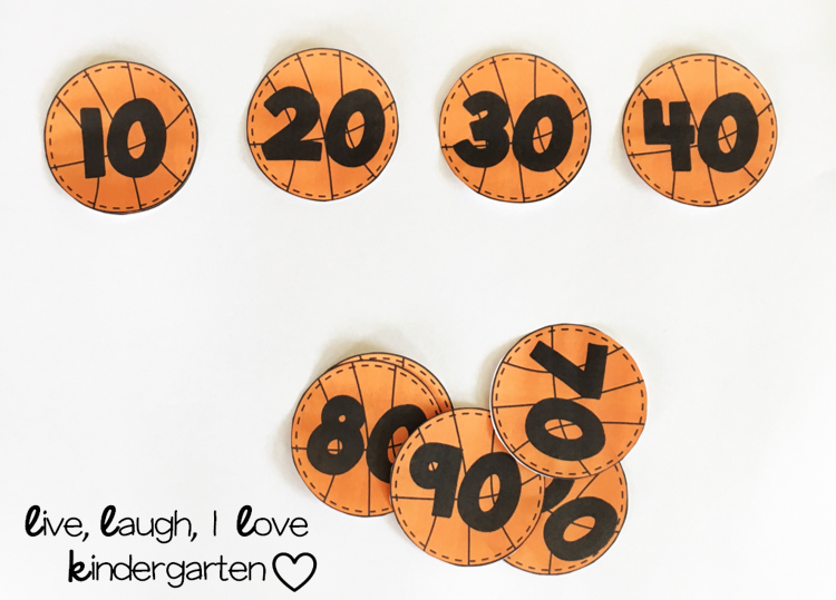 Skip Counting Basketballs FREEBIE | TEST