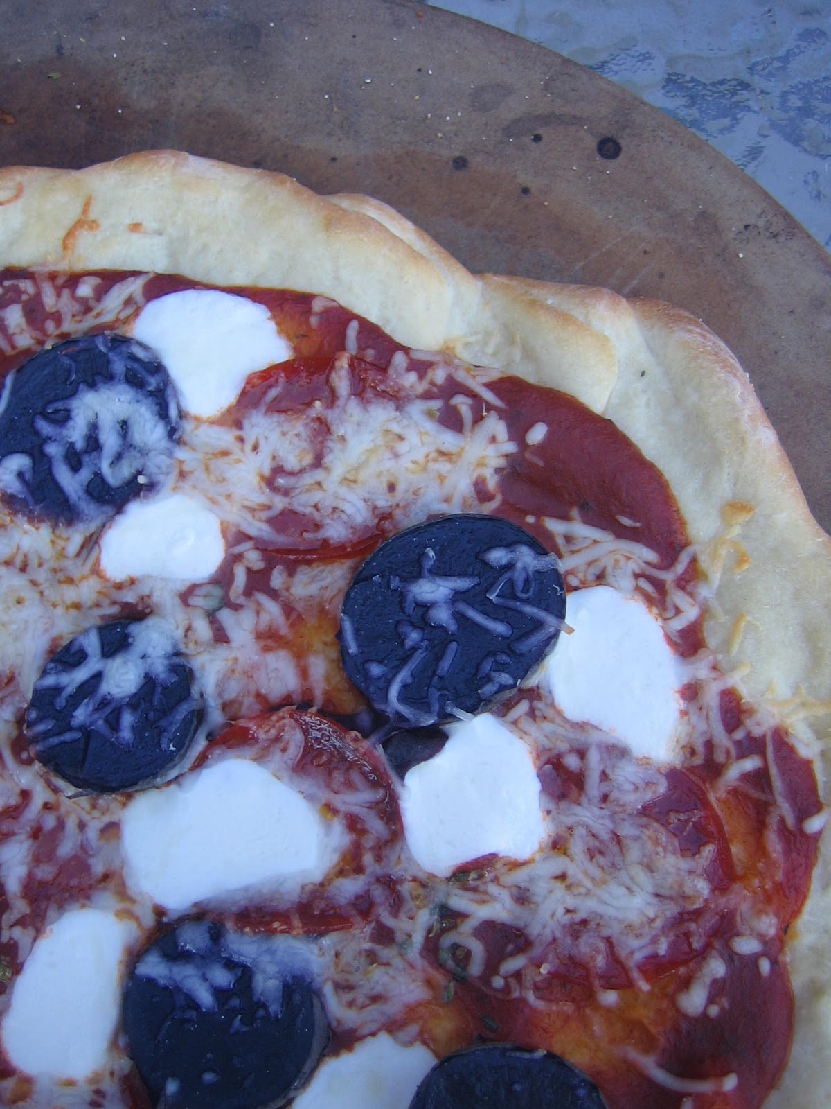 Red, White, & Blue Pizzas ~ Edesia's Notebook