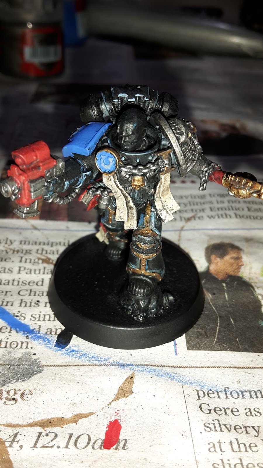 St Andrews wargaming: Hobby Sunday 22/01/17- Deathwatch Chaplain