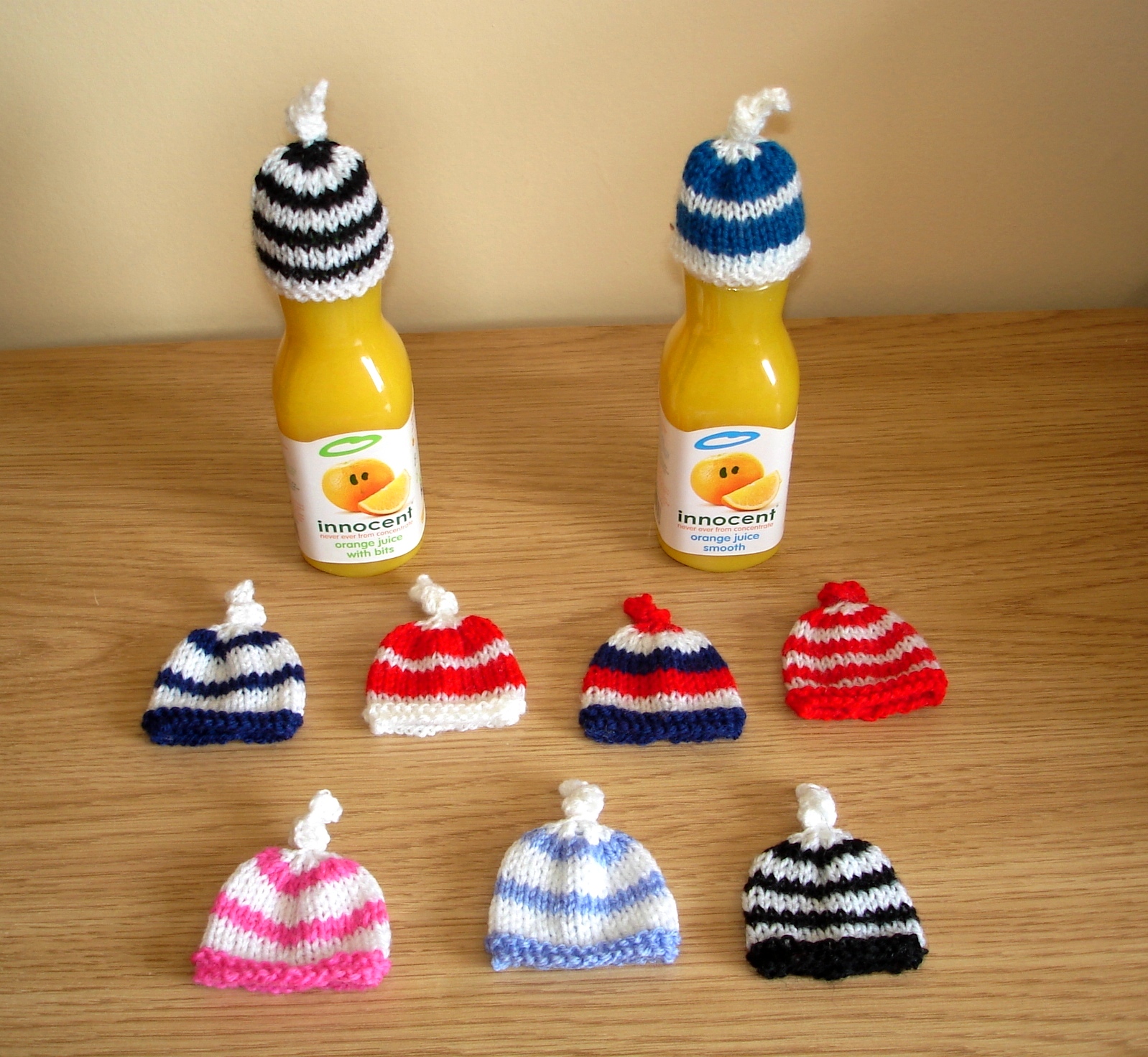 Marianna's Lazy Daisy Days: AGE UK ~ Innocent Smoothie Hats